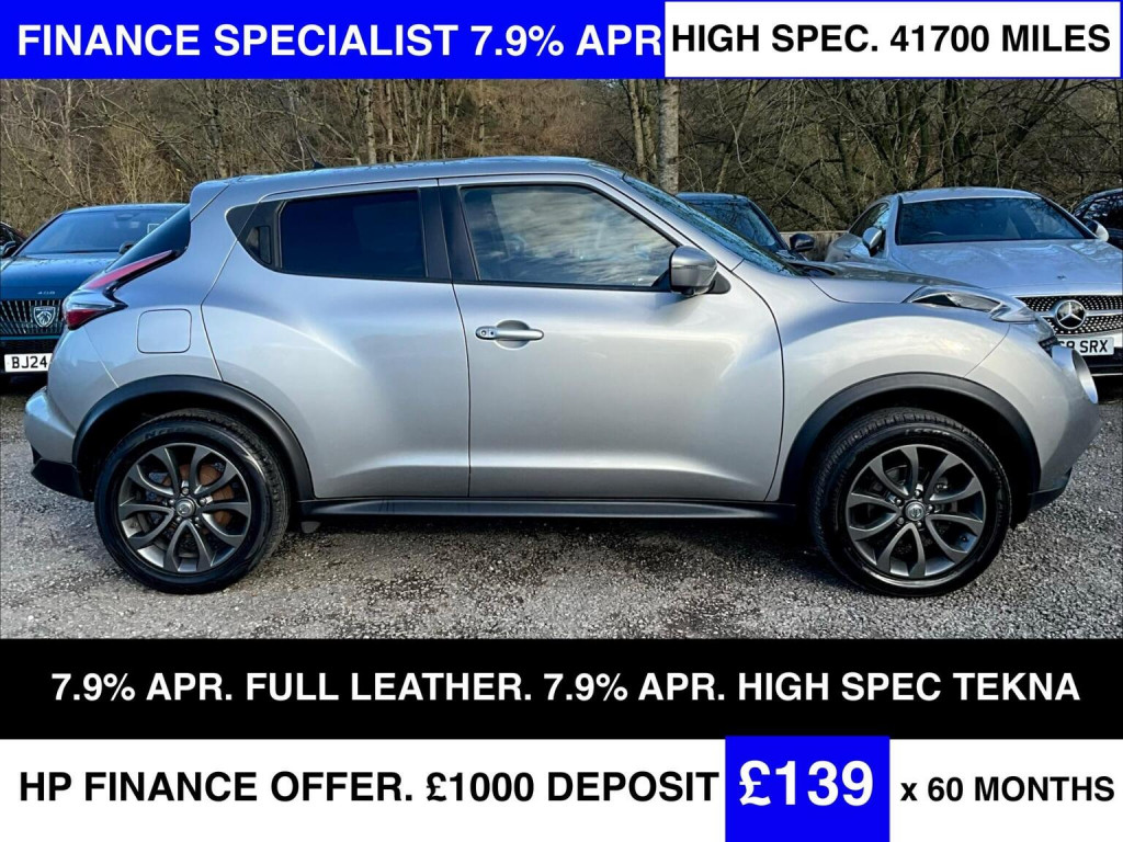 SOLD - Used NISSAN JUKE 2018 Silver in Congleton, Cheshire | Beech ...